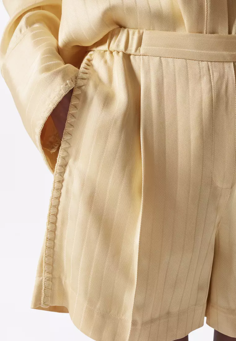 Buy & Other Stories Press-Crease Jacquard Shorts 2025 Online | ZALORA