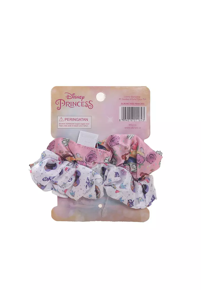 Jual Disney Disney Princess Ikat Rambut Scruinchies-White Pink Original ...