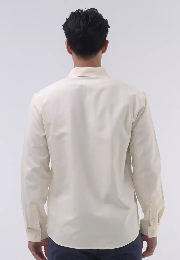 Buy Ego Woven Oxford Polo Long Sleeve 2024 Online | ZALORA Philippines