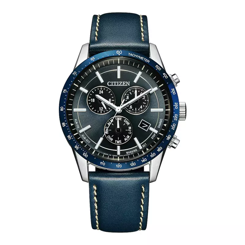 Jual Citizen Jam Tangan Pria Citizen Eco Drive BL5490-09M Men Blue Dial ...