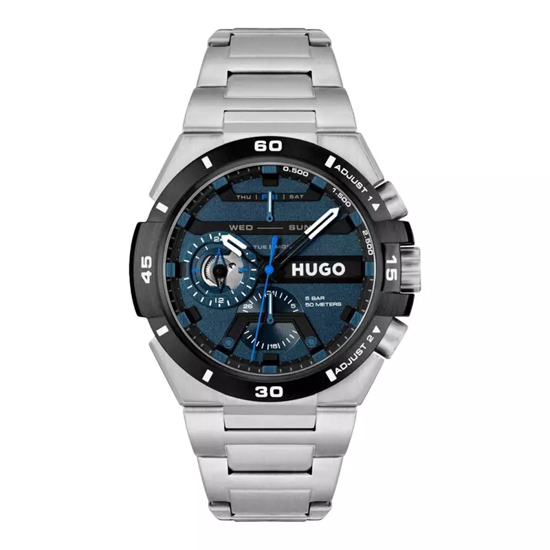 Jual Hugo Boss Jam Tangan Pria Hugo Boss Wild 1530337 Men Blue Navy ...