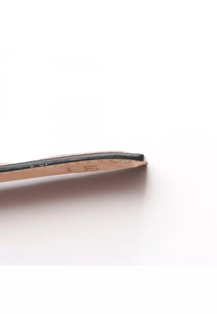 Buy LOEWE Pre-Loved LOEWE Anagram Slap Small bracelet leather Brown ...