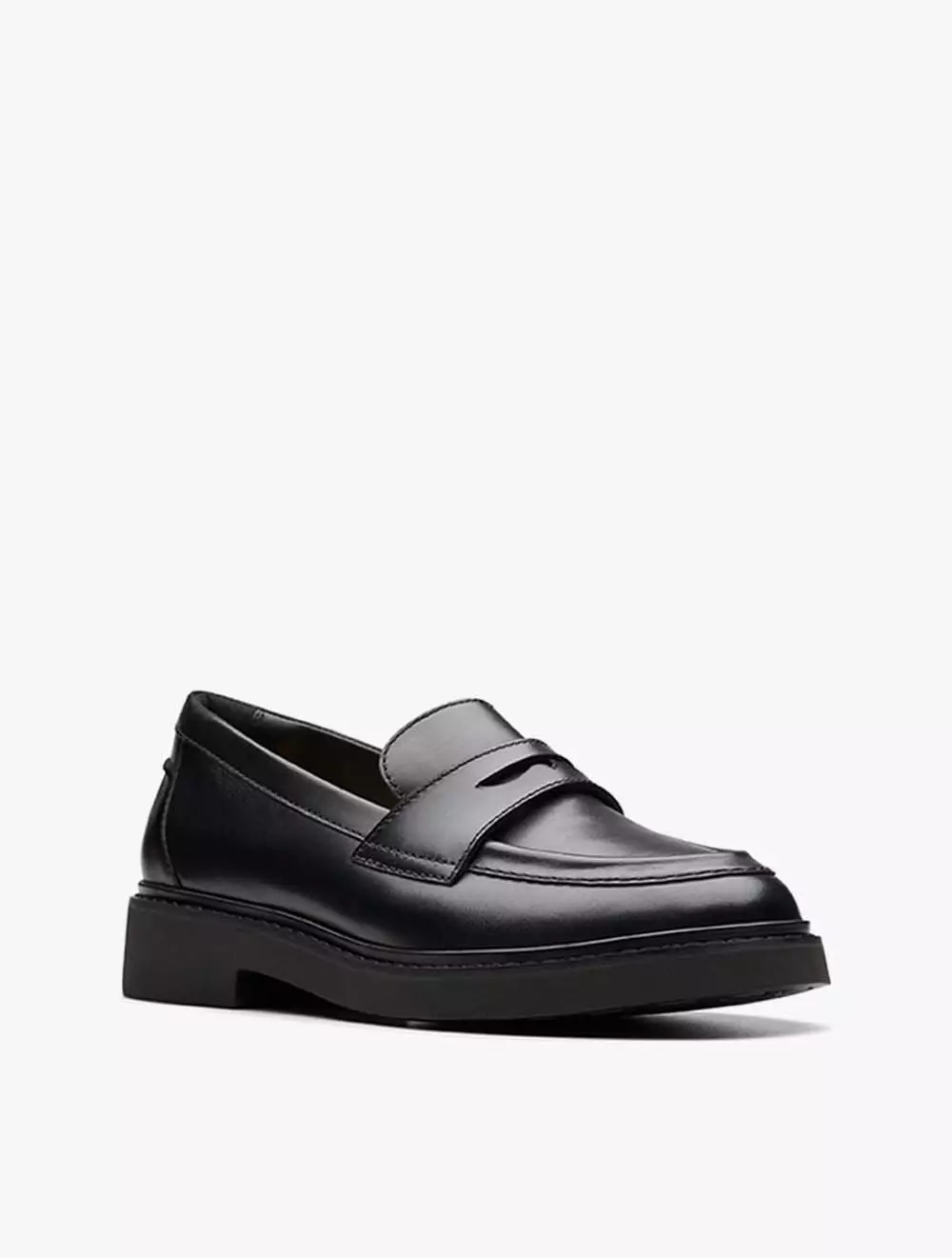 Jual CLARKS Clarks Splend Edge Black Leather Original 2025 | ZALORA ...