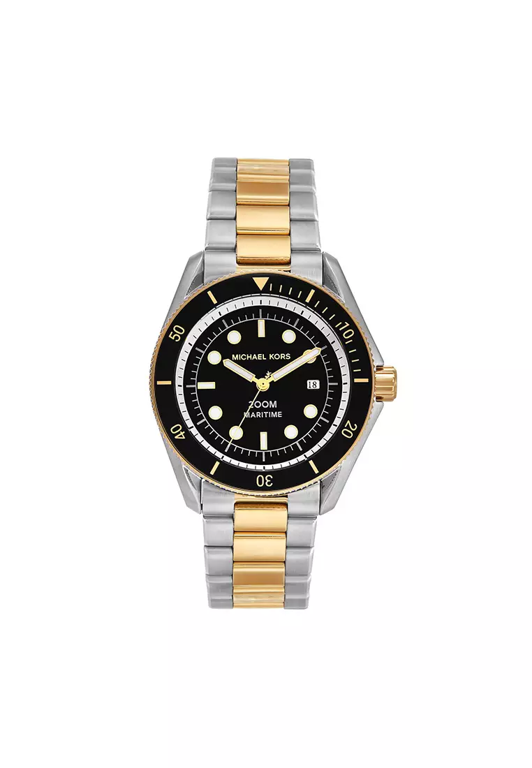 Buy Michael Kors Maritime Twotone Stainless Steel Watch MK9180 2025 ...