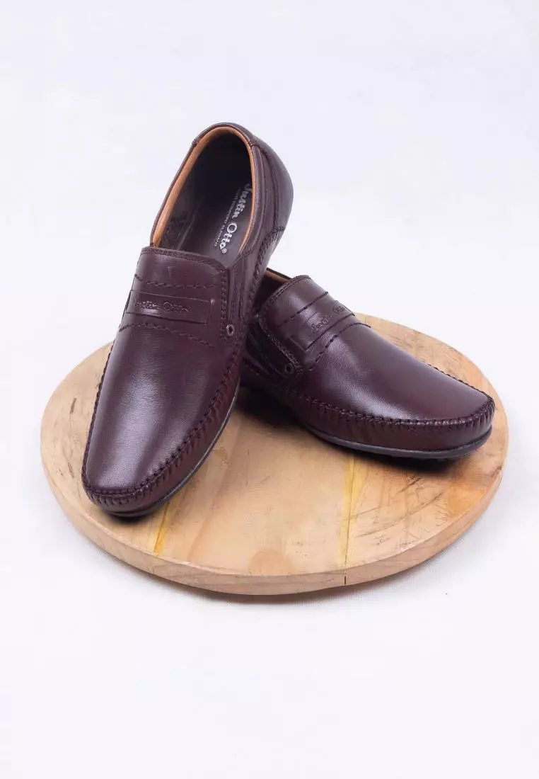 Jual Justin Otto Justin Otto sepatu Pria Mocassin sepatu Kulit art ...