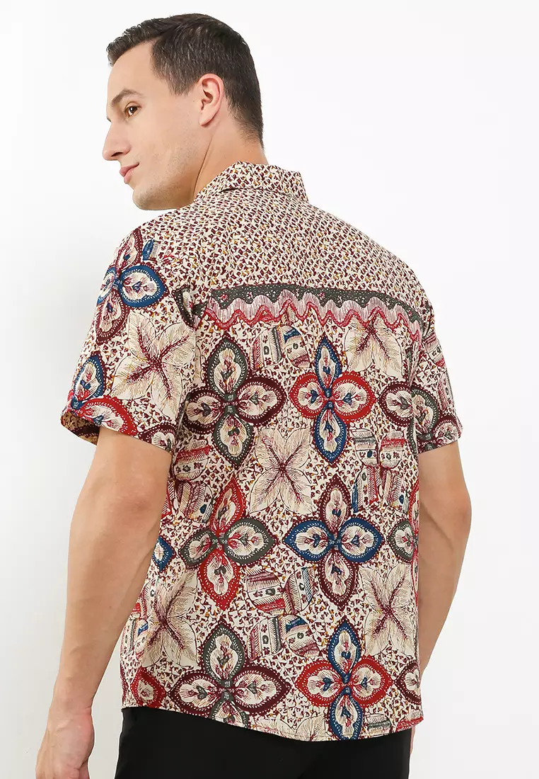 Jual ARJUNA WEDA Hem Slim Fit Batik Semanggi Warna Original 2026 ...