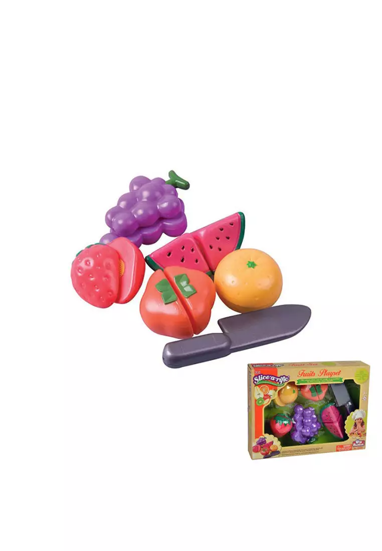 Jual Red Box Red Box Toys Slice a Rific Fruits Playset 22145 Grapes Watermelon Orange Strawberry ...