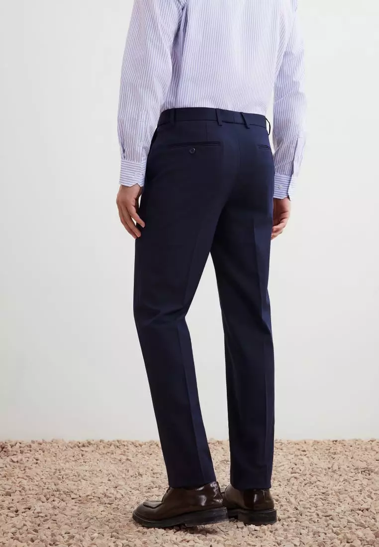 Buy G2000 G2000 Multi-Way Stretch Smart Fit Twill Suit Pants with ...