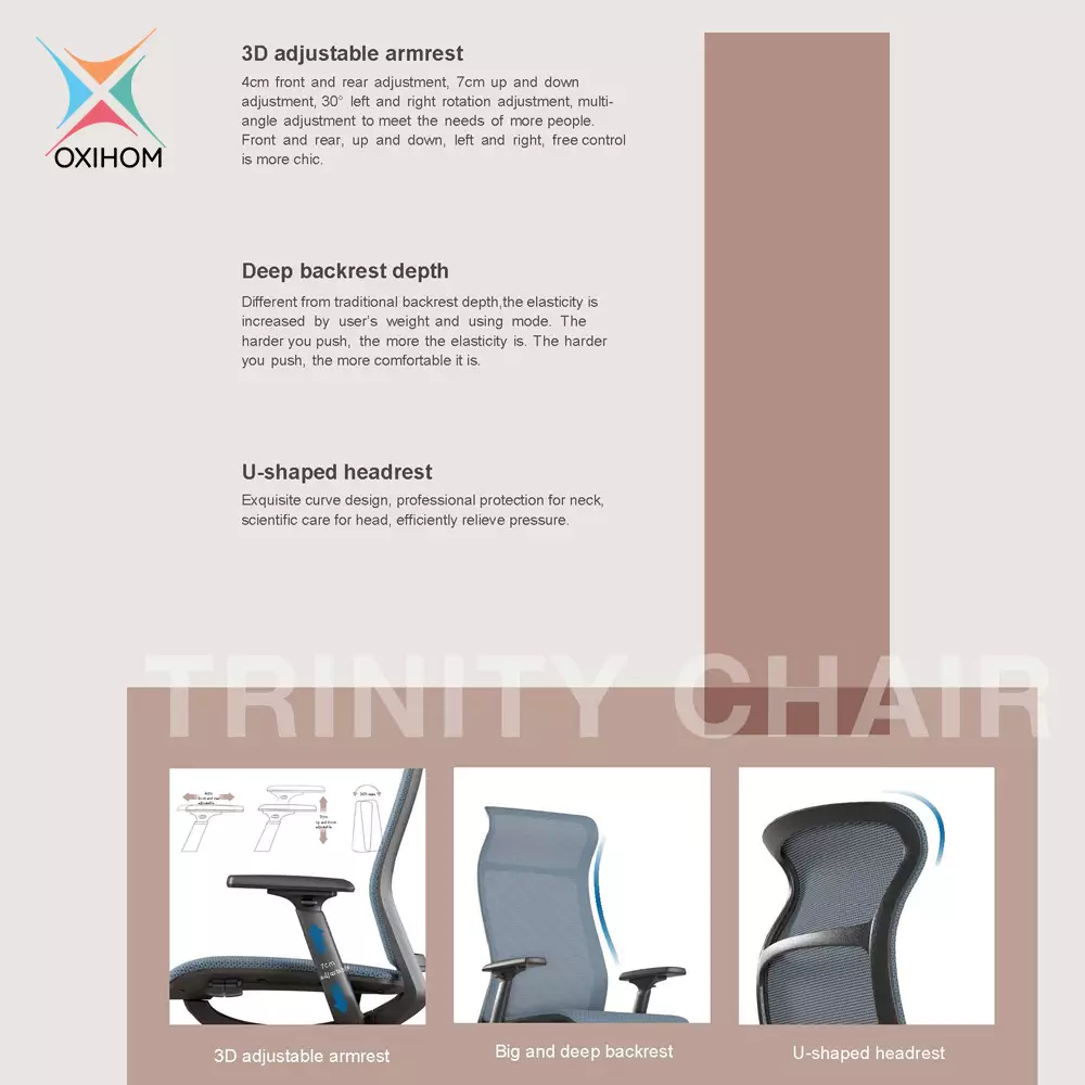 Jual Oxihom Oxihom V5 Full Mesh Chair Kursi Kantor Kursi Gaming Belajar ...