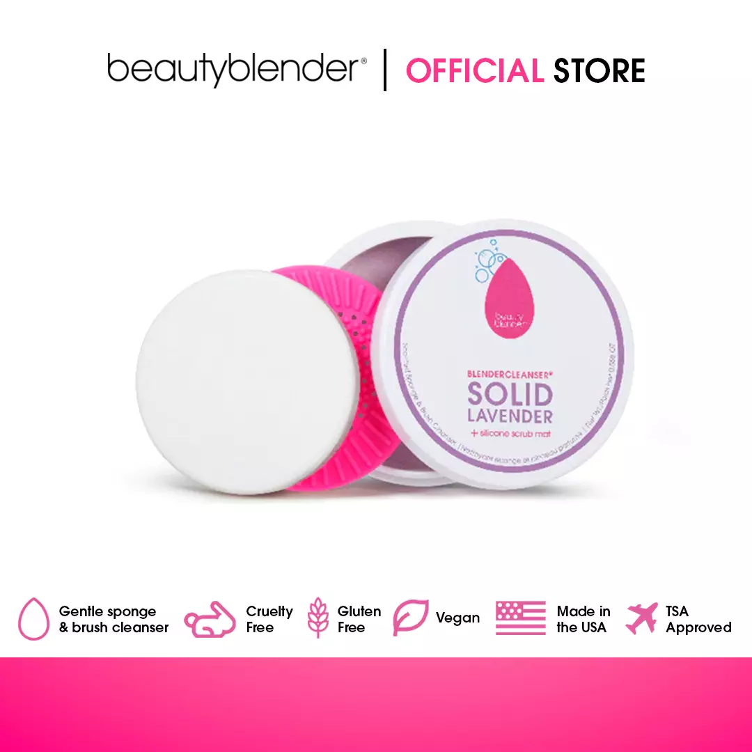 Jual BeautyBlender Blendercleanser Solid Lavender Original 2023 | ZALORA Indonesia