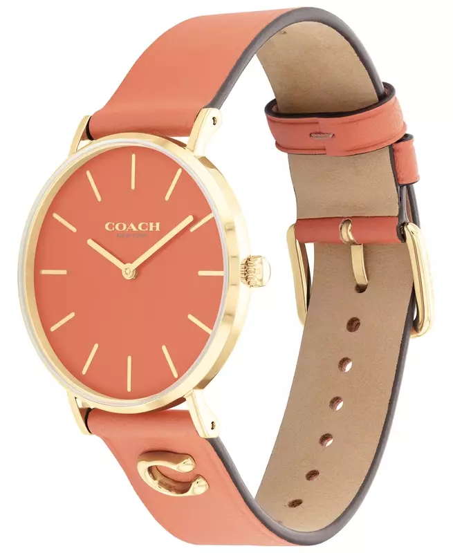 Jual Coach Coach Perry Brown Leather Strap Original 2025 | ZALORA ...