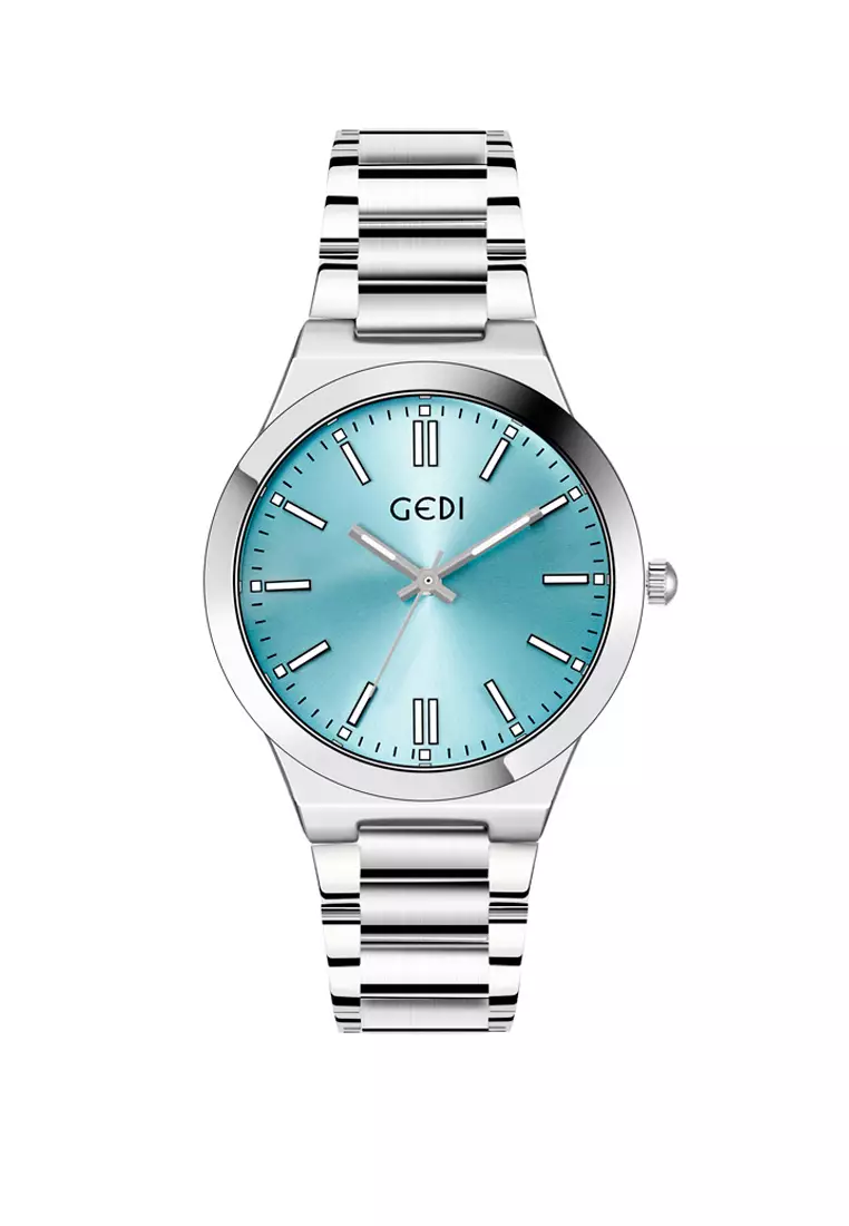 GEDI GEDI Fashion Simple Round Quartz Watch Diameter 35mm, Blue Surface ...