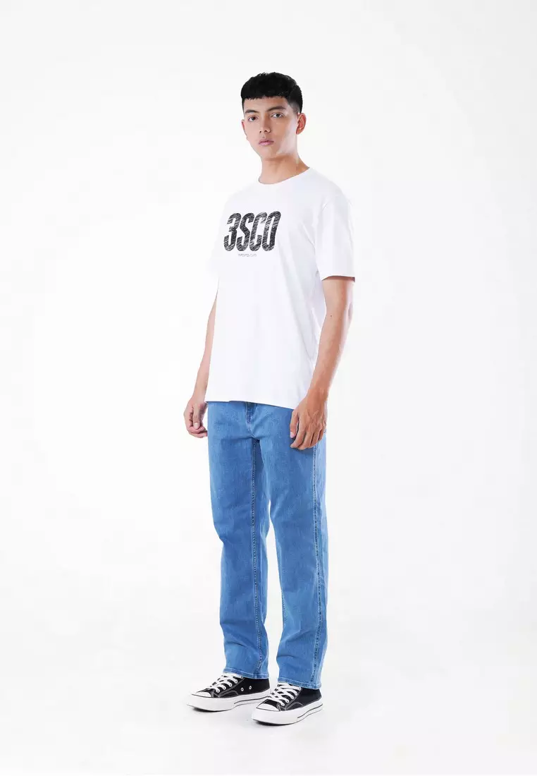 Jual 3SECOND 3Second Men's T-Shirt Short Sleeve Regular Fit OL-C370424 ...