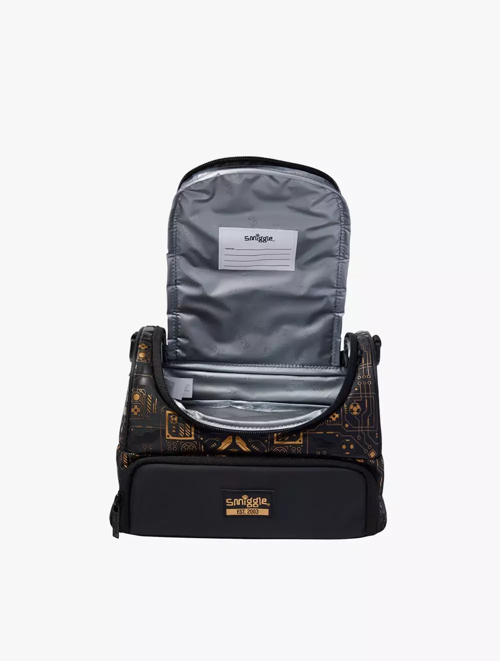 Jual Smiggle Smiggle Livewire Large Double Lunchbox With Strap - IGL456843BLK Original 2025 ...