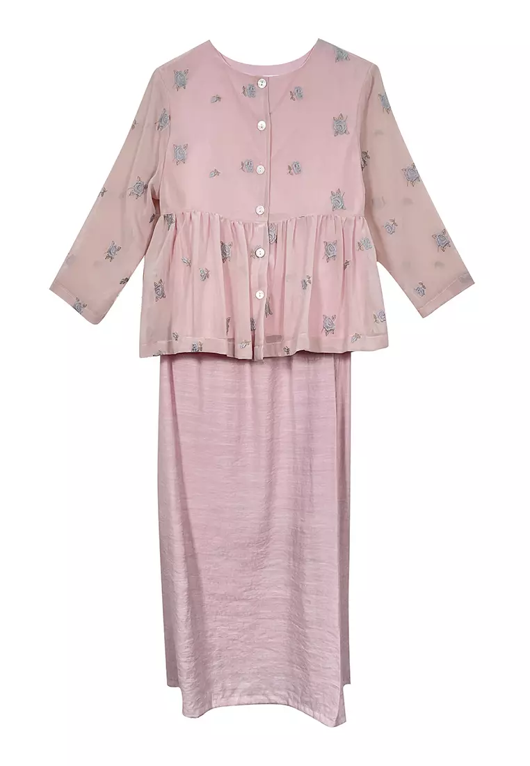 Buy MINI PINK Comel by Mini Pink - Girl Kids & Junior Baju Raya Kurung ...