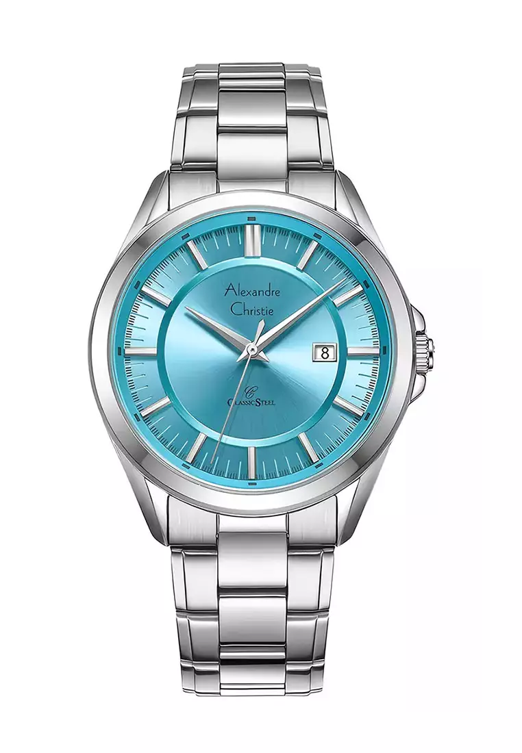 Jual Alexandre Christie Alexandre Christie Jam Tangan Pria - Silver ...