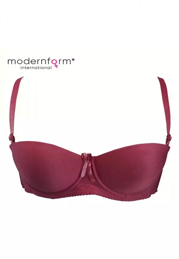 Buy Modernform International Pink Half Cup B Wired Bra P0082 Online