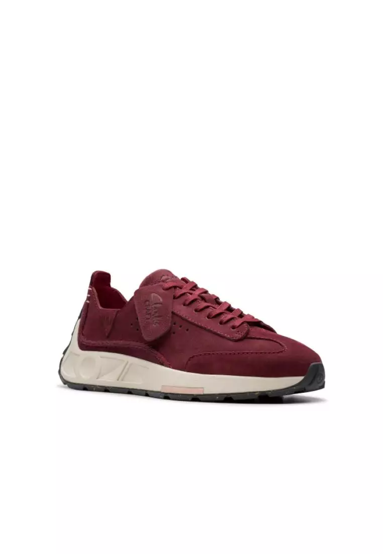 Buy CLARKS Womens Craft Speed. Burgundy Nubuck 2025 Online | ZALORA