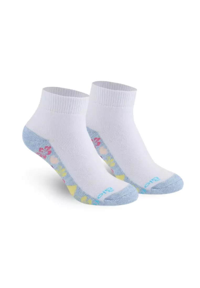 Buy Biofresh Biofresh Girls’ Antimicrobial Cotton Sports Ankle Socks 3 ...