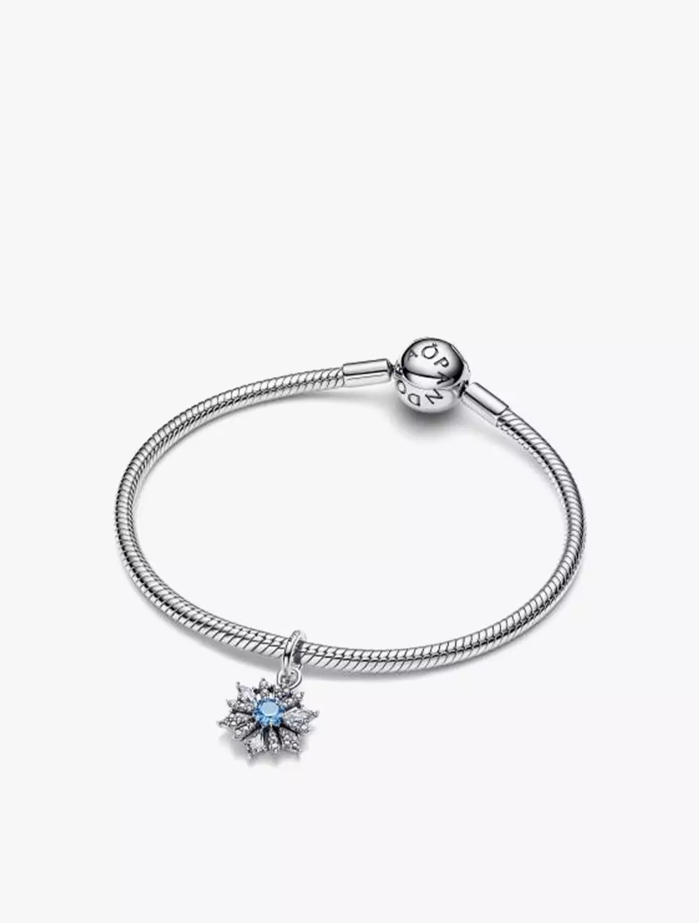 Jual PANDORA Disney Frozen Snowflake Sterling Silver Dangle with Water ...