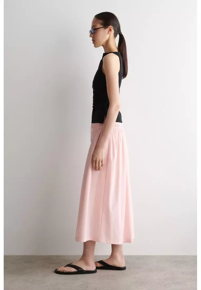 Buy COS RUCHED-WAIST MIDI SKIRT 2026 Online | ZALORA