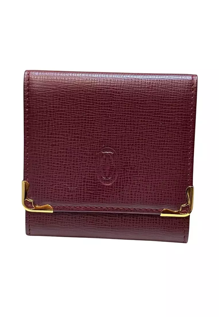 Buy Cartier Pre-Loved Cartier Red Leather Must De Cartier Online ...