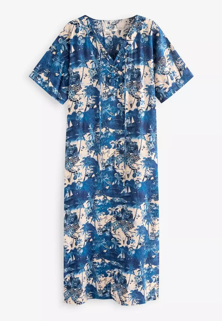 Buy NEXT Summer Maxi Kaftan Dress 2025 Online | ZALORA