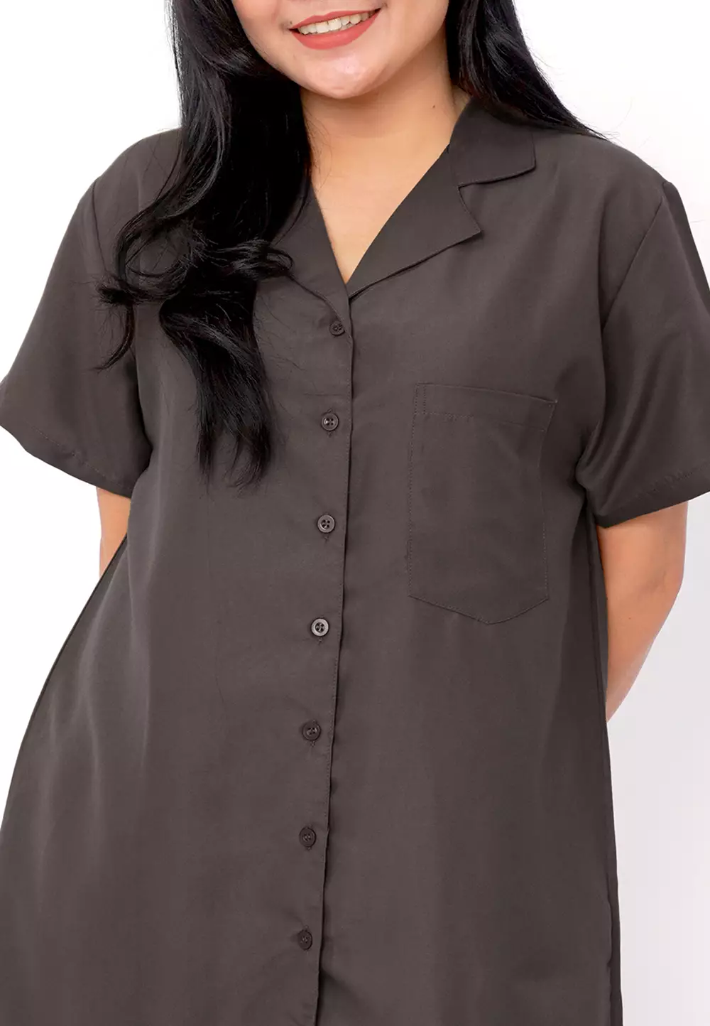 Jual Nyonya Piyama Nyonya Piyama Poly Bamboo Set Piyama Dress / Daster ...