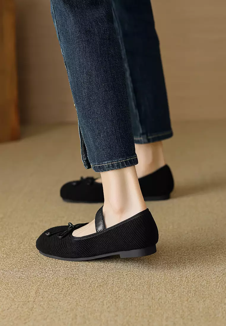 Buy Twenty Eight Shoes Elastic Strap Bow Mary Jane Shoes WW222-2 Online ...