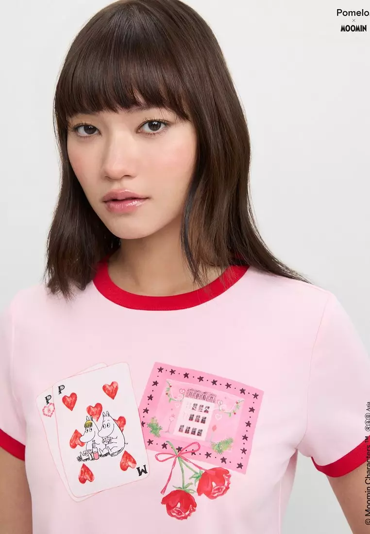 Buy Pomelo Pomelo. x Moomin Regular Fit Tee - Light Pink 2026 Online ...