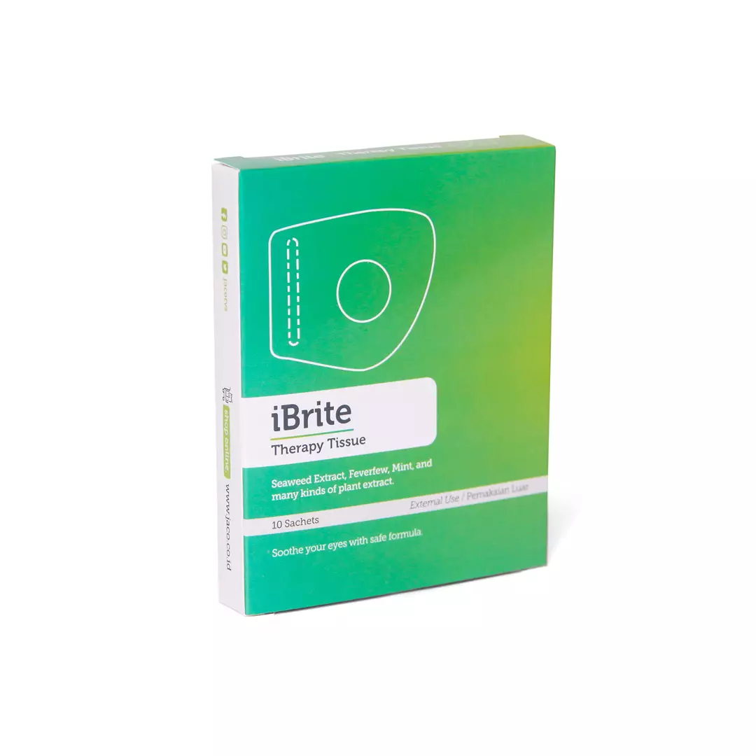 Jual JACO Ibrite Therapy Tissue Terapi Tisu Mata iBrite Eyepad 5 Box ...