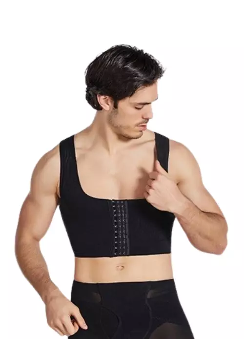 Jual Eve Maternity Korset Perata Dada Pria Premium Chest Binder Men ...