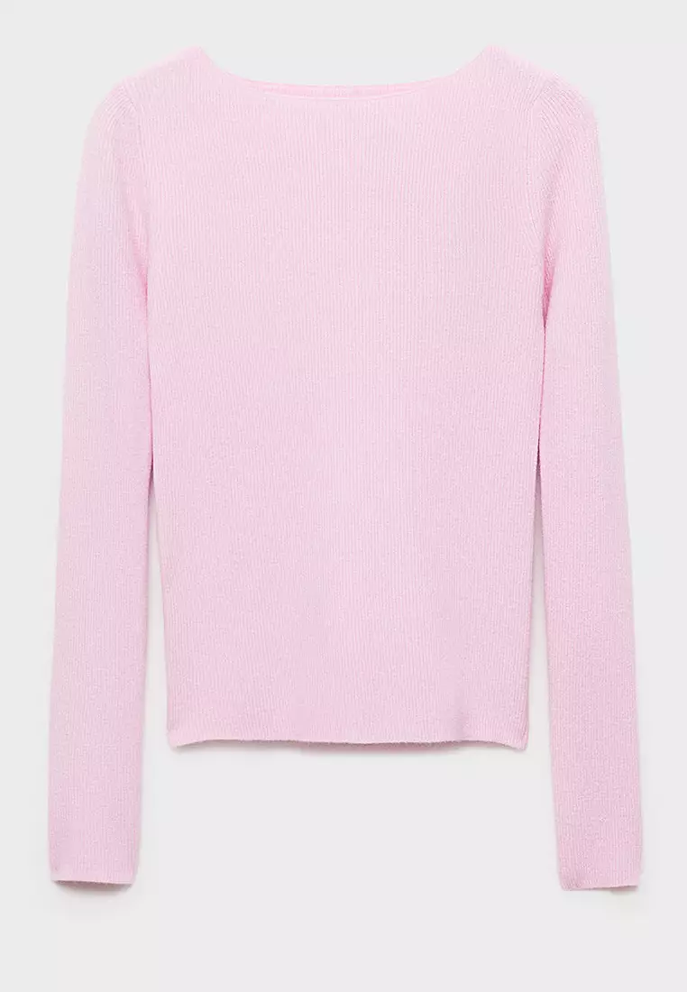 Buy Mango Boat-Neck Knitted Sweater 2025 Online | ZALORA Philippines