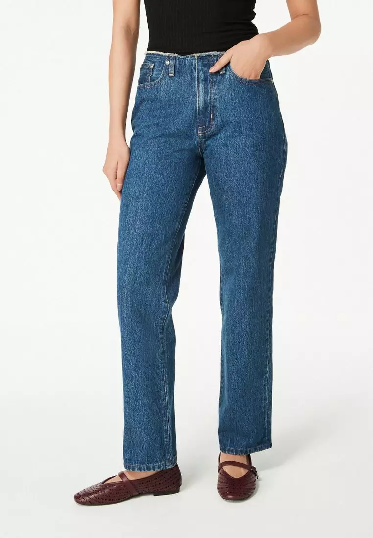Next Raw Waistband Straight Leg Jeans 2024 Buy Next Online Zalora Hong Kong