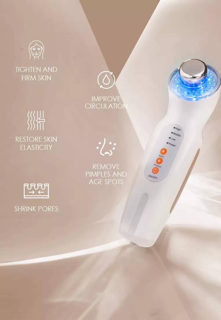Buy Project E Beauty SkinSonic | LED Ultrasonic Wand Online | ZALORA ...