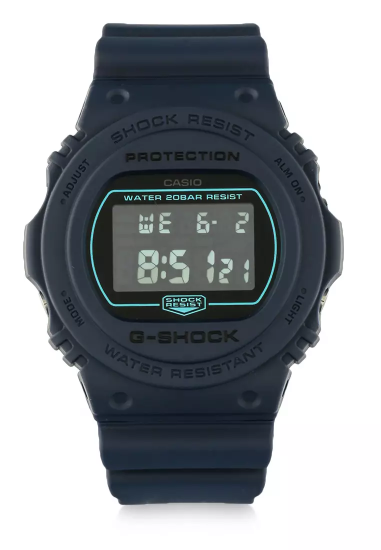 Jual G-Shock G-Shock Digital Dw-5700Bbm-2Dr Navy Original 2024 | ZALORA ...
