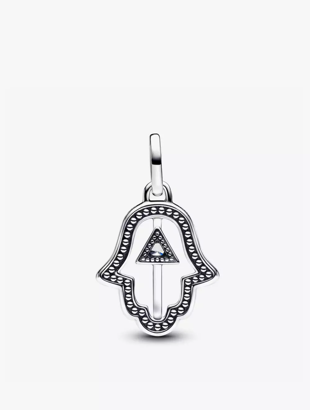Jual Pandora Hamsa Hand Medallion Charm - Silver Original 2025 | ZALORA ...