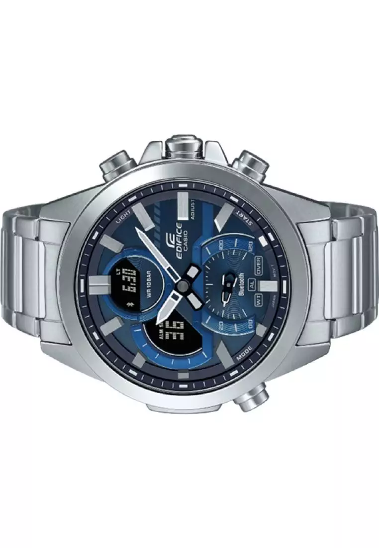 Buy Casio Edifice Digital Analog Bluetooth Smart Watch ECB-30D-2A 2025 Online | ZALORA Philippines