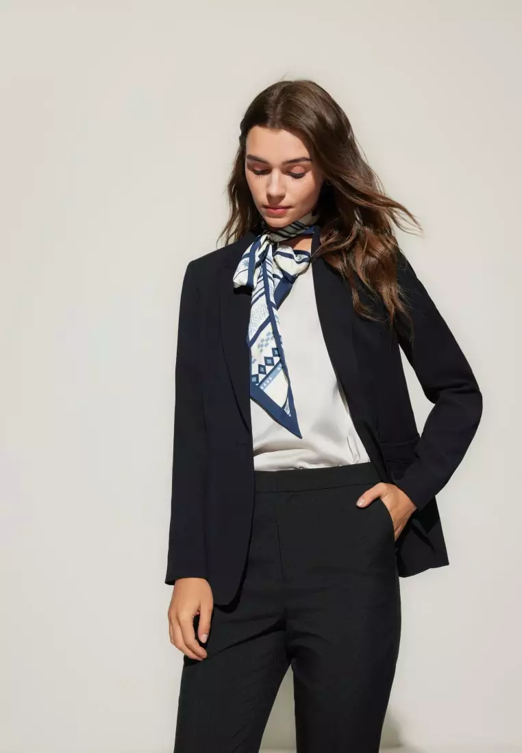 Buy G2000 G2000 Suit Blazer With Scarf 2025 Online | ZALORA