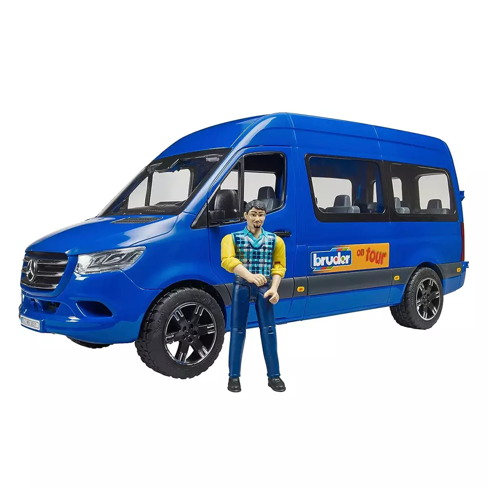 Jual Bruder Bruder 2681 - MB Sprinter transfer with driver Original ...