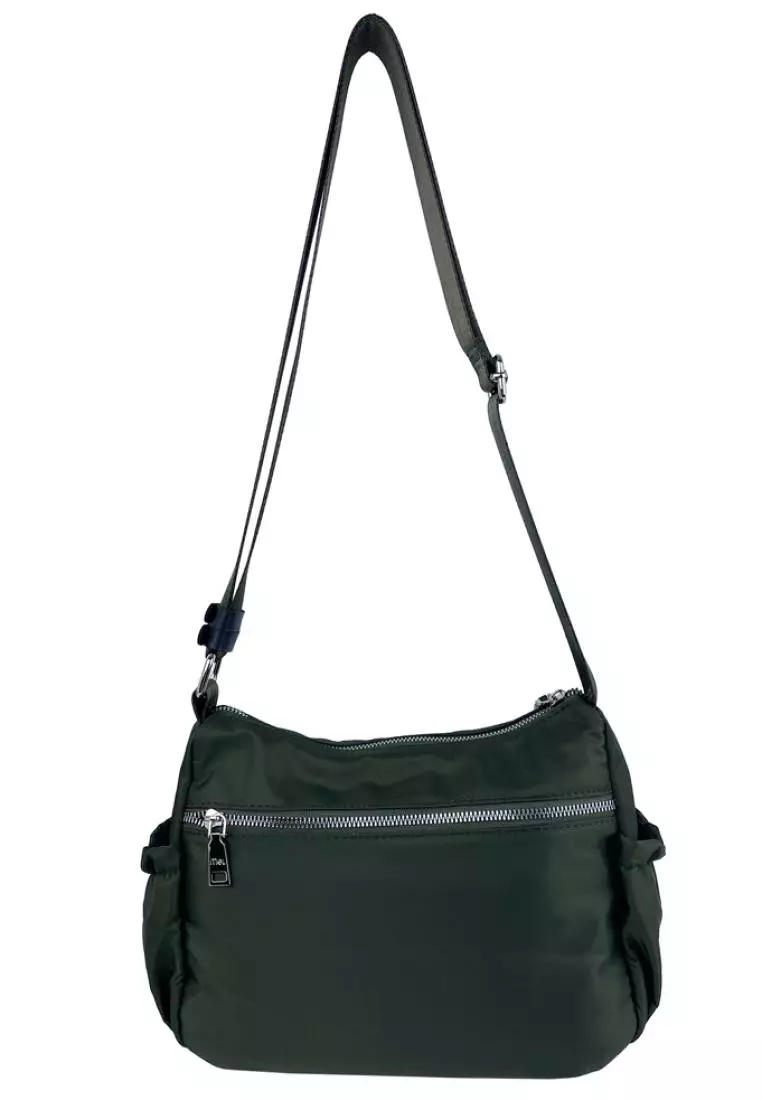 Mel&Co Nylon Multi Zip Crossbody 2025 | Buy Mel&Co Online | ZALORA Hong Kong