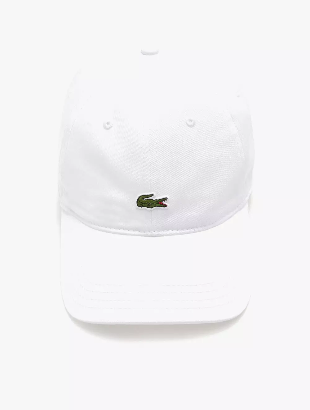 Jual Lacoste Unisex Lacoste Organic Cotton Twill Cap - White Original ...