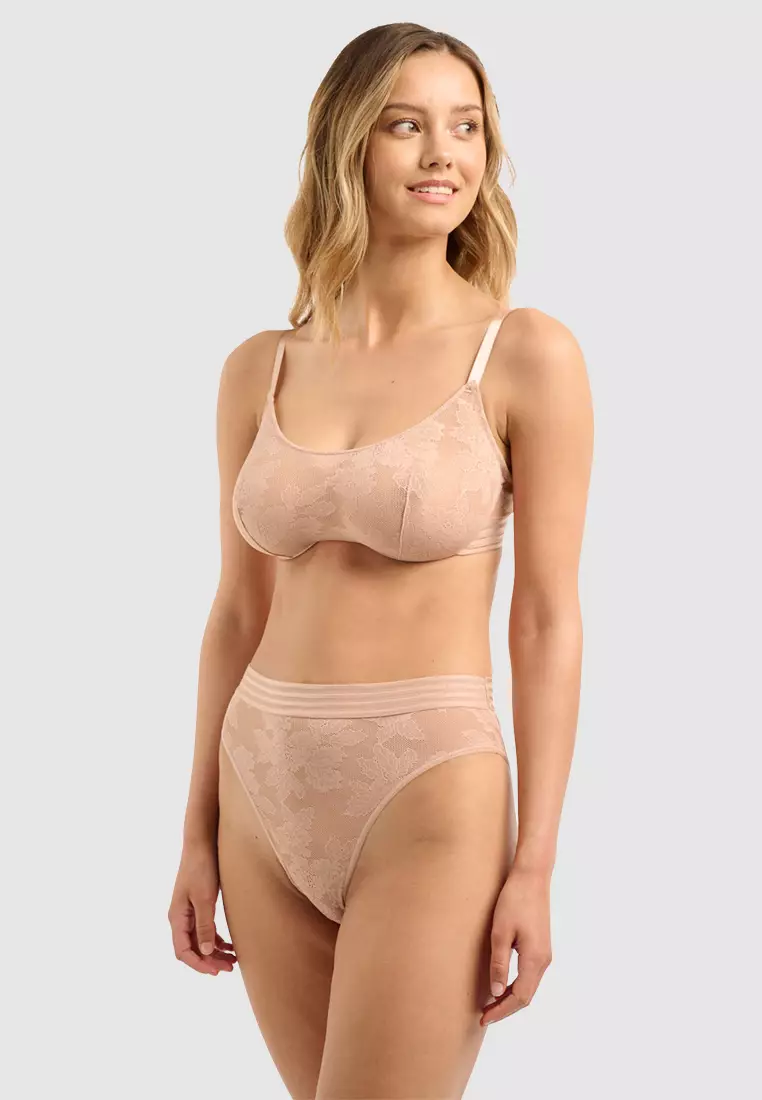 Sans Complexe Jade Underwired Sustainable Lace Bandeau Bra 2024 Buy
