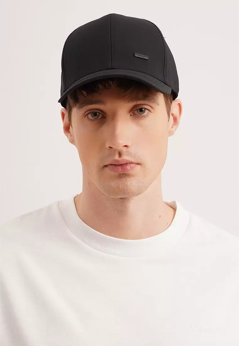 Buy Penshoppe Tonal Varsity Cap with Metal Branding Online | ZALORA ...