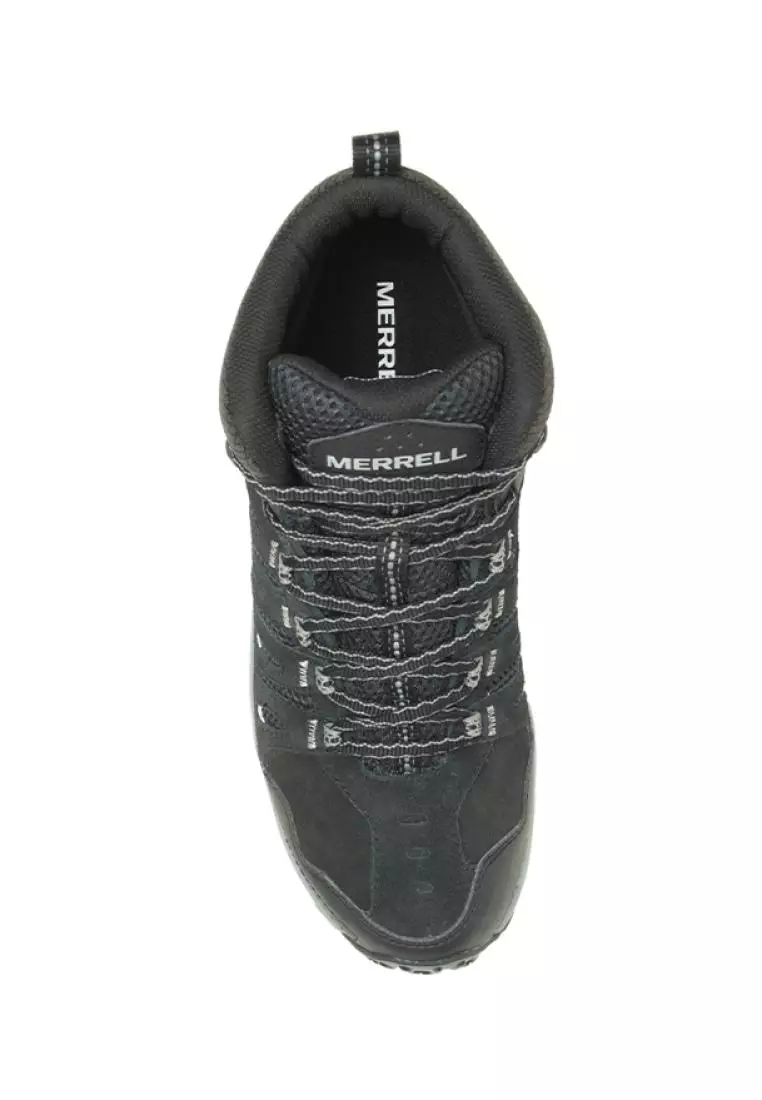 Buy Merrell Crosslander 3 Mid Wprf-Black/Charcoal Mens Hiking Shoes ...