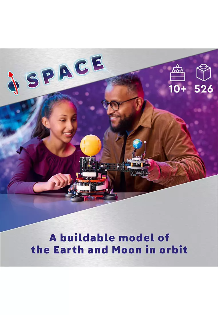 Buy LEGO® Technic 42179 Planet Earth and Moon in Orbit, Age 10 ...