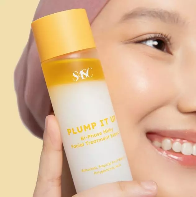 Jual SASC Sasc Plump It Up Bi-Phase Milky Facial Treatment Essence ...