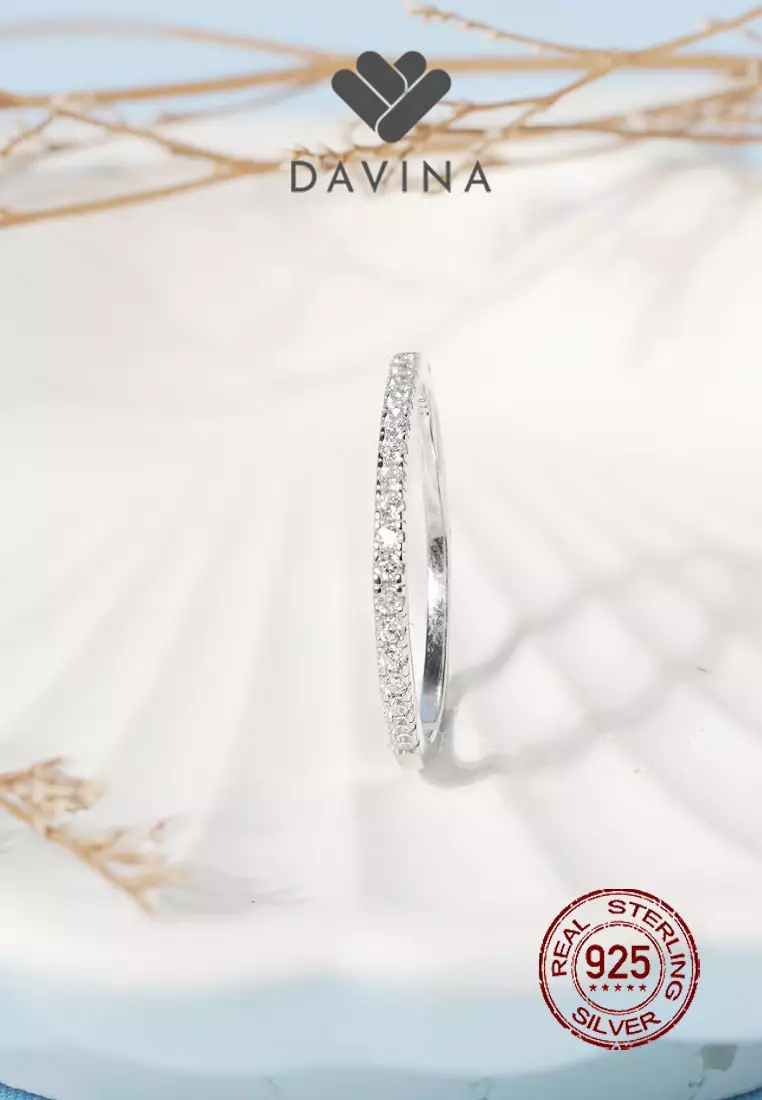 Jual DAVINA Jewelry DAVINA Ladies Twills Ring Sterling Silver 925 Original 2024 | ZALORA Indonesia