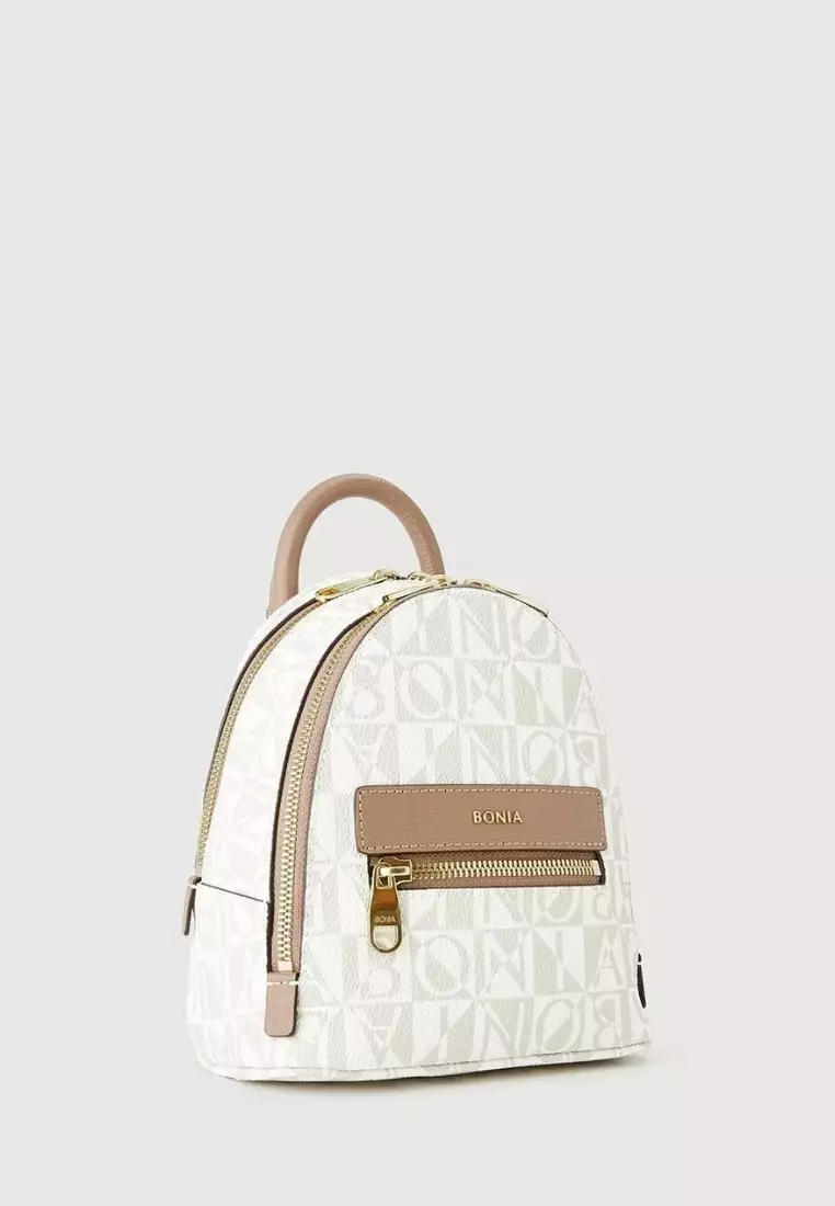 Jual BONIA Monogram Mini Backpack Original 2025 | ZALORA Indonesia