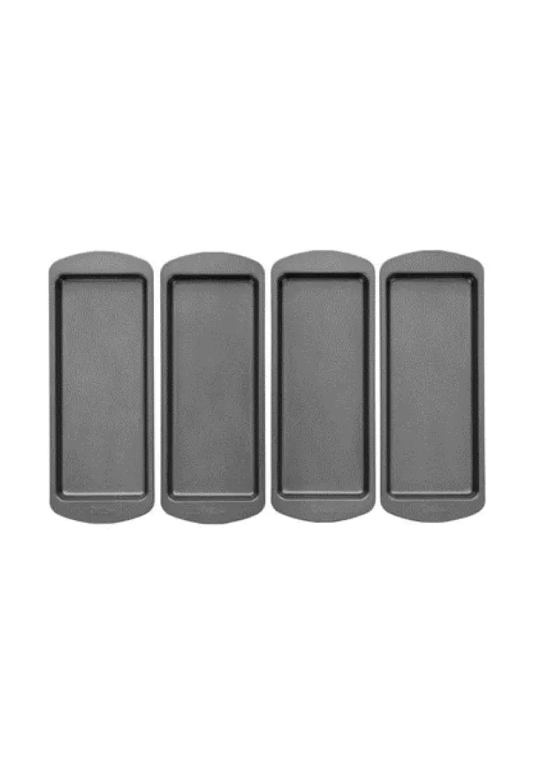 Buy GOURDOS Wilton Easy Layers 4-Piece Loaf Cake Pan Set 10x4 Inches ...